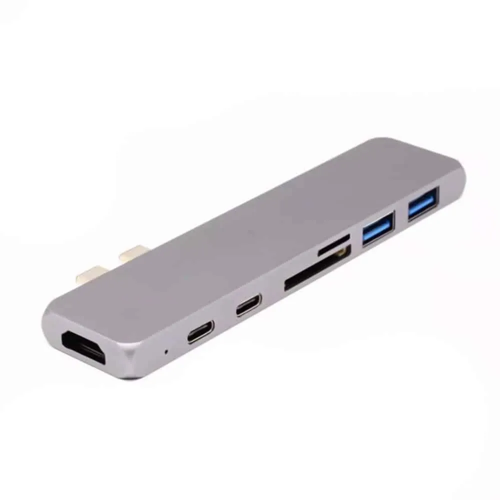 7-IN-1 DUAL USB TYPE-C HUB AND MULTI-PORT ADAPTER - Lebanon