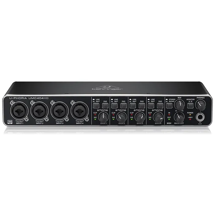 Behringer U-PHORIA UMC404HD USB Audio Interface - Dslr Zone