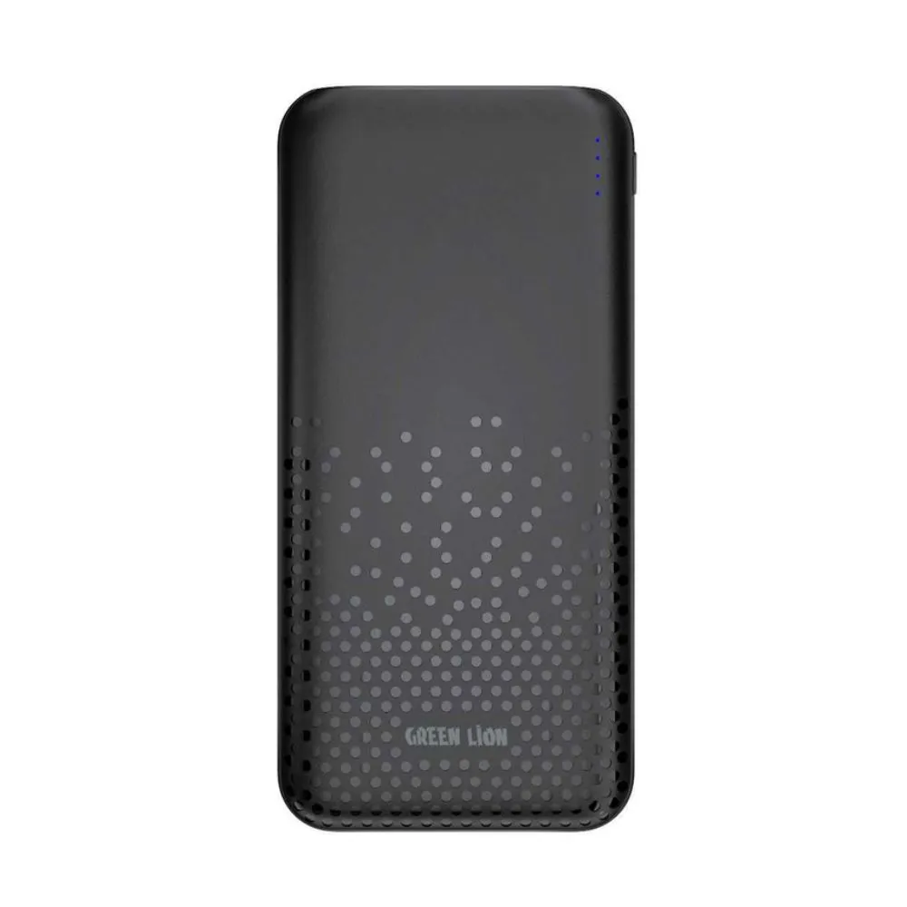 Green Lion Rome Ultra Slim Power Bank 10000mAh - Black - Dslr Zone