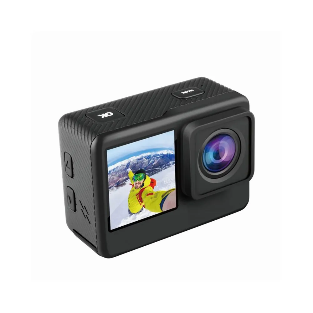 Porodo Lifestyle Waterproof 4K Action Camera 900mAh - Dslr Zone